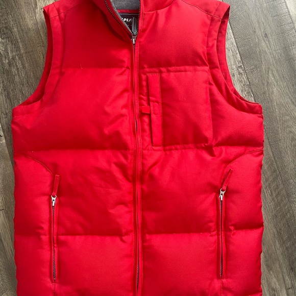 Splitrail Outdoor Wear | Jackets & Coats | Splitrail Puffer Vest Red ...
